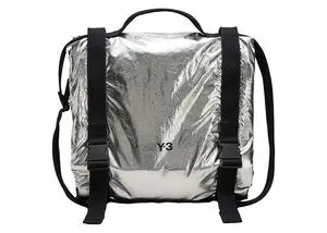 Adidas Silver Tone Bags For Men