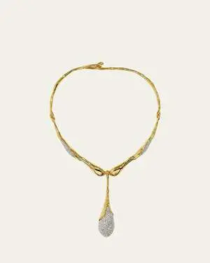 Alexis Bittar Solanales Teardrop Collar - Gold