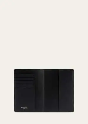 Balenciaga Passport Leather Holder