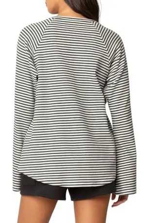 EDIKTED Stripe Oversized Top