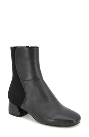 Gentle Souls By Kenneth Cole Emily Bootie - Black Leather