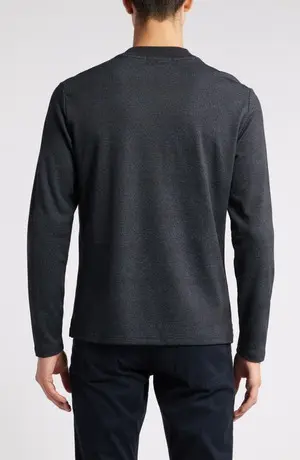 Robert Barakett Walcove Striped Crewneck Sweatshirt