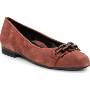 ARA Scout Chain Ballet Flat - Terra