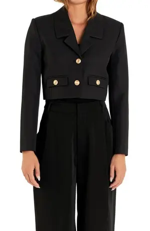 Endless Rose Classic Crop Jacket