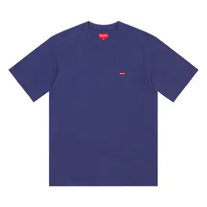 Supreme Small Box Tee 'washed Navy - Blue