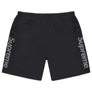 Supreme Mesh Panel Water Short - Black