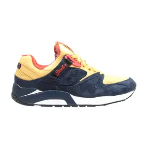 Saucony X Packer Shoes X Just Blaze Grid 9000 'snow Beach' Sneakers - Blue