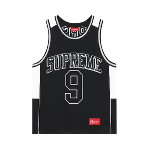 Supreme Terry Basketball Jersey - Black