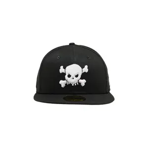 Supreme X New Era Skull Cap - Black