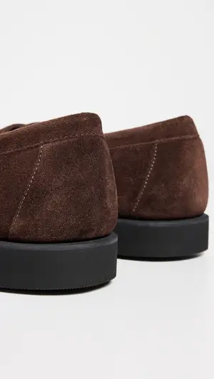 SEBAGO Ryan Suede Polaris Loafers - Dark Brown