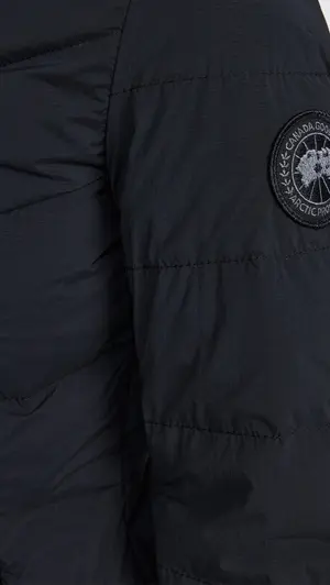 Canada Goose Clair Quilted Hooded Coat - Black