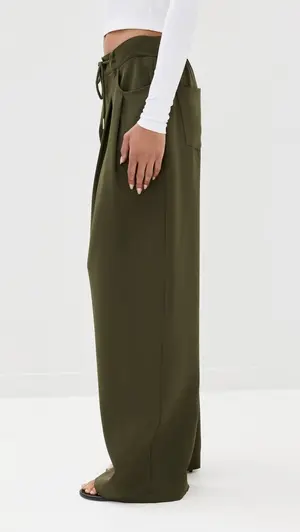 Lioness Slouched Tie Up Trousers