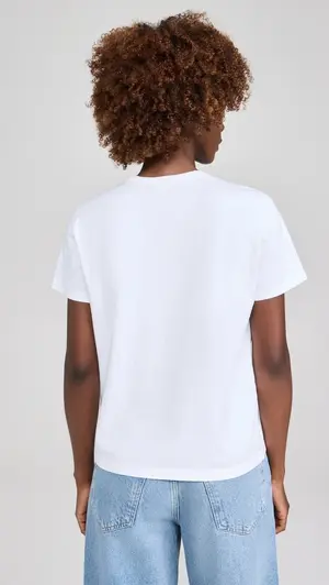 Madewell Crewneck T-shirt - Eyelet White