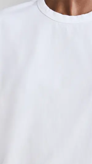 Madewell Crewneck T-shirt - Eyelet White