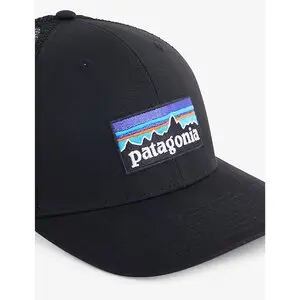 Patagonia P-6 Logo Trucker Cap - Black