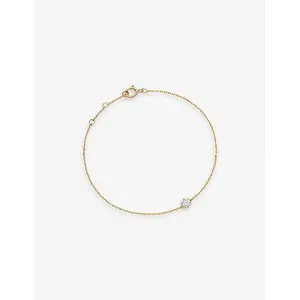 Astley Clarke Interstellar Solitaire Lab-grown Diamond Bracelet - Yellow Gold