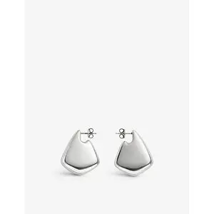 Bottega Veneta Sterling Drop Earrings - Silver