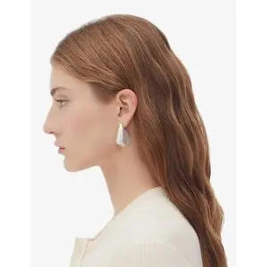 Bottega Veneta Sterling Drop Earrings