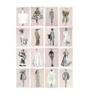 COLE & SON 175th Anniversary Couture Carousel Blush Wallpaper - Pink