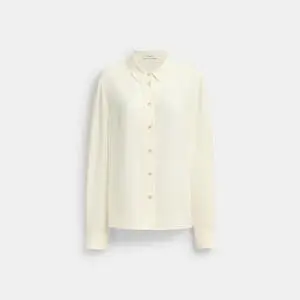 COACH Classic-fit Silk Blouse