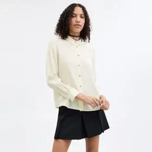 COACH Classic-fit Silk Blouse