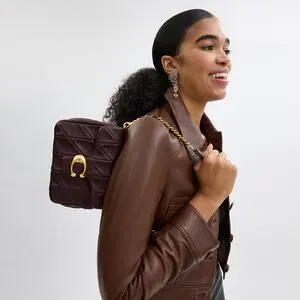 COACH Times Square Tabby Shoulder Bag 17 With Quilting