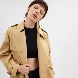 COACH Relaxed Cotton-blend Trench Coat