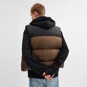 COACH Down Puffer Vest In Recycled Polyester