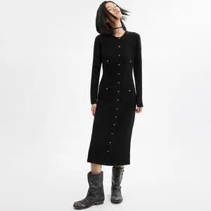 COACH Knit Cardigan Dress