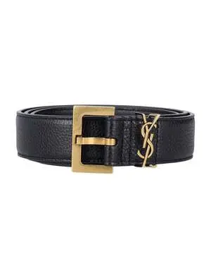 Saint Laurent Cassandra Belt - Black