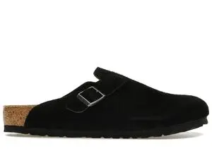 BIRKENSTOCK Boston Suede Clogs