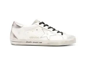 GOLDEN GOOSE Super-star Metallic Sneakers