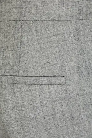 Theory Mélange Wool-flannel Straight-leg Pants