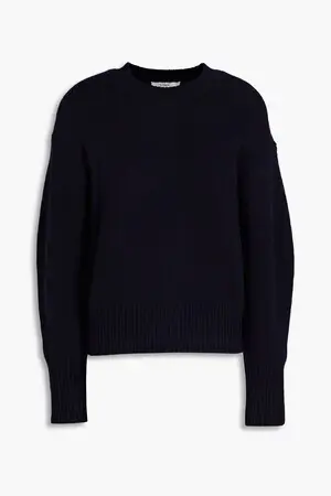 Vince Wool-blend Knit Sweater - Midnight Blue