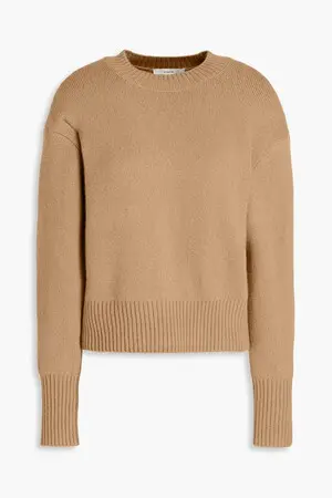 Vince Wool-blend Knit Sweater - Sand