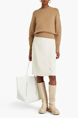 Vince Wool-blend Knit Sweater - Sand