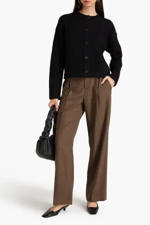 Vince Houndstooth Straight-leg Pants