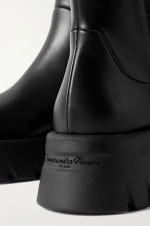 GIANVITO ROSSI Montey 20 Leather Knee Boots