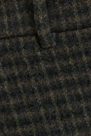 Vince Cropped Checked Tapered Pants