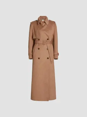 Simkhai Rumi Belted Wool-blend Coat