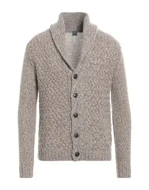 Fedeli Cardigan Khaki Size Alpaca Wool, Virgin Wool