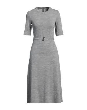 Peserico Midi Dress Size Virgin Wool, Cotton, Polyamide