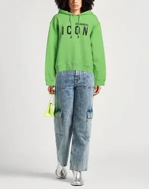Dsquared2 Icon Sweatshirt Size Cotton, Elastane - Green