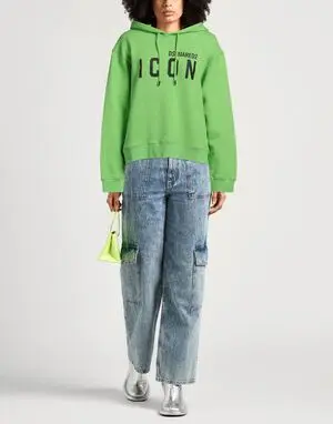 Dsquared2 Icon Sweatshirt Size Cotton, Elastane - Green