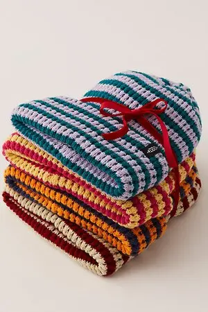 Free People Stripe It Up Cool Down Beanie