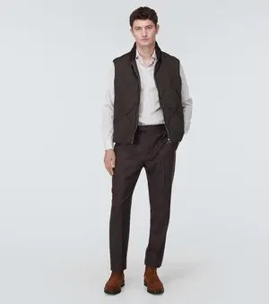 Manolo Blahnik Brompton Suede Chelsea Boots