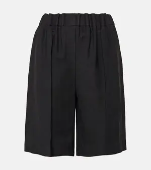 Brunello Cucinelli Twill Shorts - Black