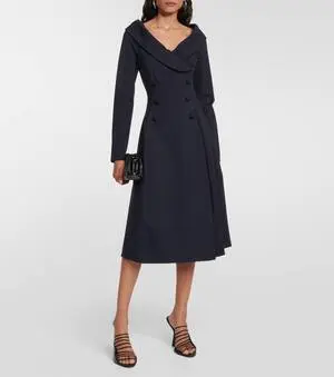 Dorothee Schumacher Off-the-shoulder Midi Dress