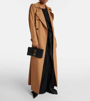 DEMELLIER Vancouver Leather Clutch