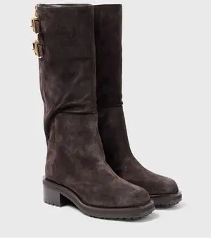 JIMMY CHOO Brooklyn Kb 50 Knee-high Boots - Brown
